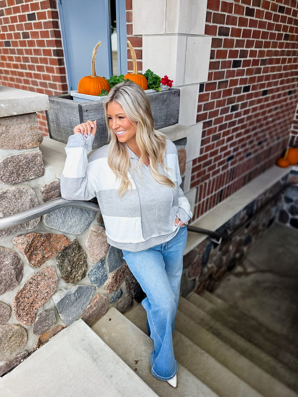 The Slate Colorblock Pullover – CJ+Co